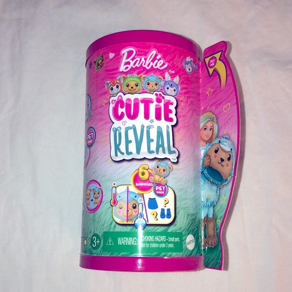 Barbie | Toys | Barbie Cutie Reveal Costume Teddy Bear As Dolphin Doll ...